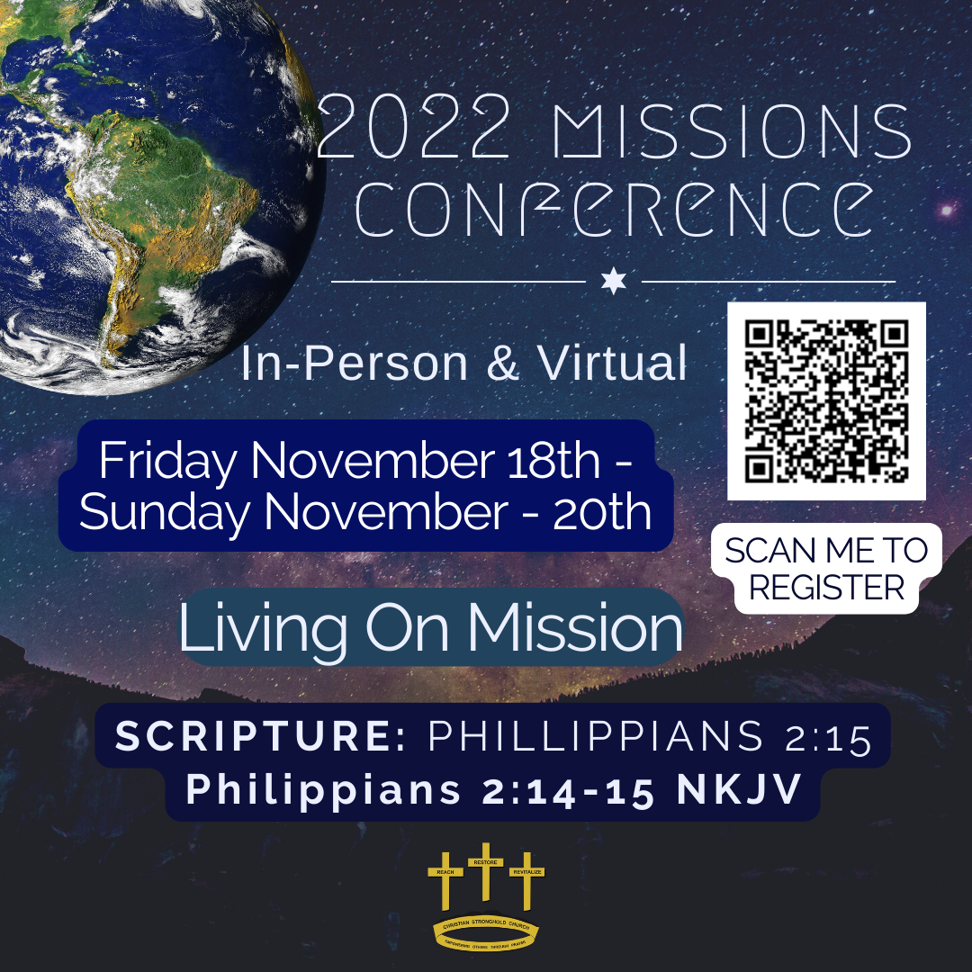 Join us for our Annual Global Missions Conference!!!